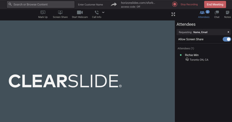 Web Conferencing and Online Meetings | ClearSlide