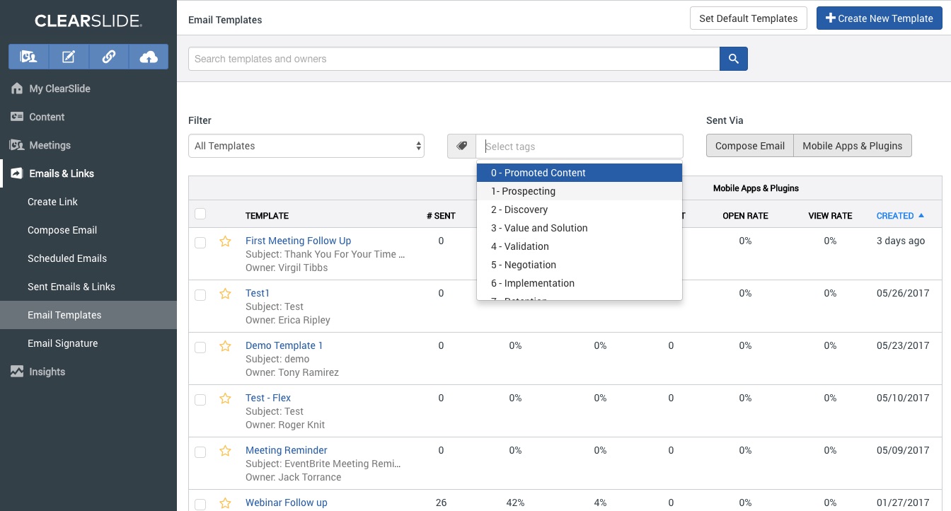 ClearSlide Product Update: Content Management and Engagement Insights
